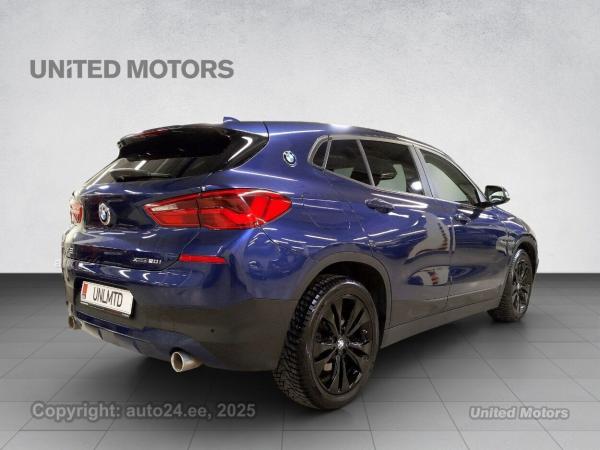 Blue BMW X2 2020 in Tallinn, with an engine capacity of 2.00 L and mileage of 111 thousand km for 20990 €, photo 2 on AUTOMOTO.COM.LV