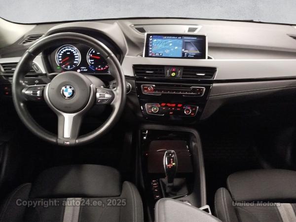 Blue BMW X2 2020 in Tallinn, with an engine capacity of 2.00 L and mileage of 111 thousand km for 20990 €, photo 5 on AUTOMOTO.COM.LV