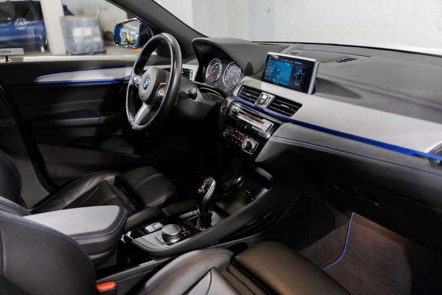 BMW X2 2018 in Vilnius, with an engine capacity of 2.00 L and mileage of 72 thousand km for 19499 €, photo 15 on AUTOMOTO.COM.LV