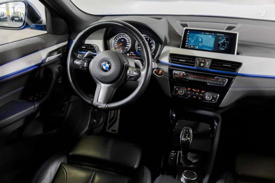 BMW X2 2018 in Vilnius, with an engine capacity of 2.00 L and mileage of 72 thousand km for 19499 €, photo 20 on AUTOMOTO.COM.LV
