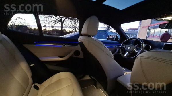 Zaļš BMW X2 2018 Ventspils, ar dzinēja tilpumu 2.00 L un nobraukumu 98 tūkst. km par 21500 €, foto 3 vietnē AUTOMOTO.COM.LV
