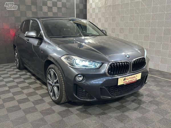 Grey BMW X2 2018 in Kaunas, with an engine capacity of 1.50 L and mileage of 50 thousand km for 26489 €, photo 1 on AUTOMOTO.COM.LV