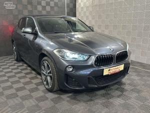Grey BMW X2 2018 in Kaunas, with an engine capacity of 1.50 L and mileage of 50 thousand km for 26489 €, photo 1 on AUTOMOTO.COM.LV