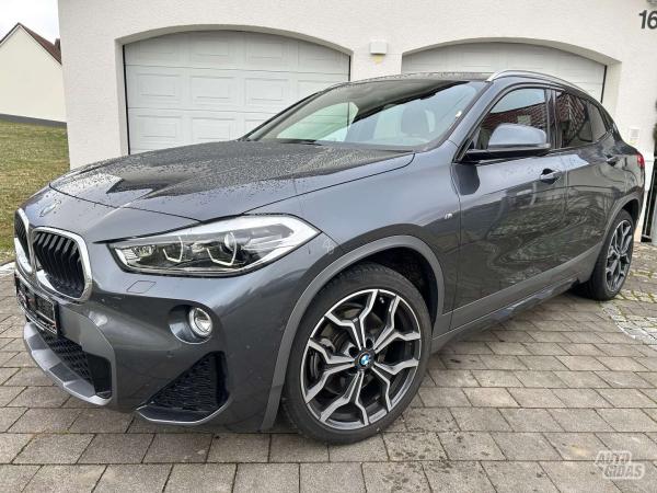 Grey BMW X2 2018 in Kaunas, with an engine capacity of 2.00 L and mileage of 49 thousand km for 26932 €, photo 2 on AUTOMOTO.COM.LV