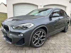 Grey BMW X2 2018 in Kaunas, with an engine capacity of 2.00 L and mileage of 49 thousand km for 26932 €, photo 2 on AUTOMOTO.COM.LV