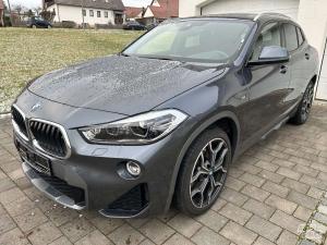 Grey BMW X2 2018 in Kaunas, with an engine capacity of 2.00 L and mileage of 49 thousand km for 26932 €, photo 5 on AUTOMOTO.COM.LV