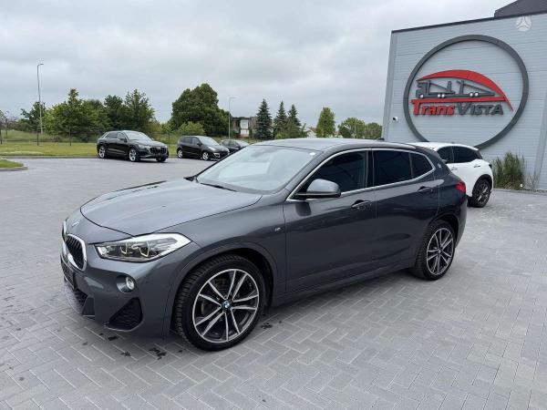 Grey BMW X2 2018 in Telschi, with an engine capacity of 1.50 L and mileage of 129 thousand km for 18500 €, photo 2 on AUTOMOTO.COM.LV