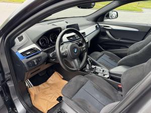 Grey BMW X2 2018 in Telschi, with an engine capacity of 1.50 L and mileage of 129 thousand km for 18500 €, photo 19 on AUTOMOTO.COM.LV