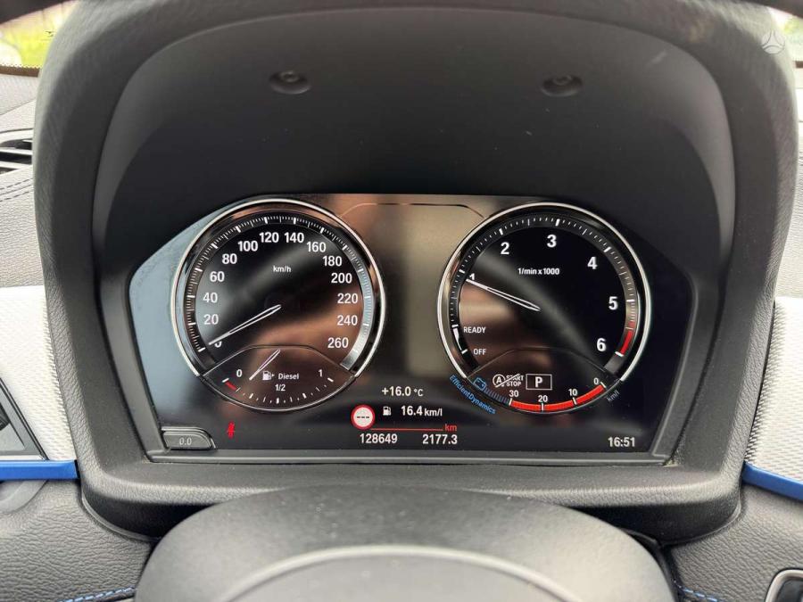 Grey BMW X2 2018 in Telschi, with an engine capacity of 1.50 L and mileage of 129 thousand km for 18500 €, photo 29 on AUTOMOTO.COM.LV