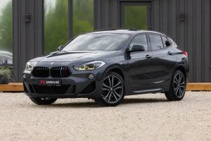 Grey BMW X2 2018 in Jelgava, with an engine capacity of 2.00 L and mileage of 224 thousand km for 17500 €, photo 5 on AUTOMOTO.COM.LV