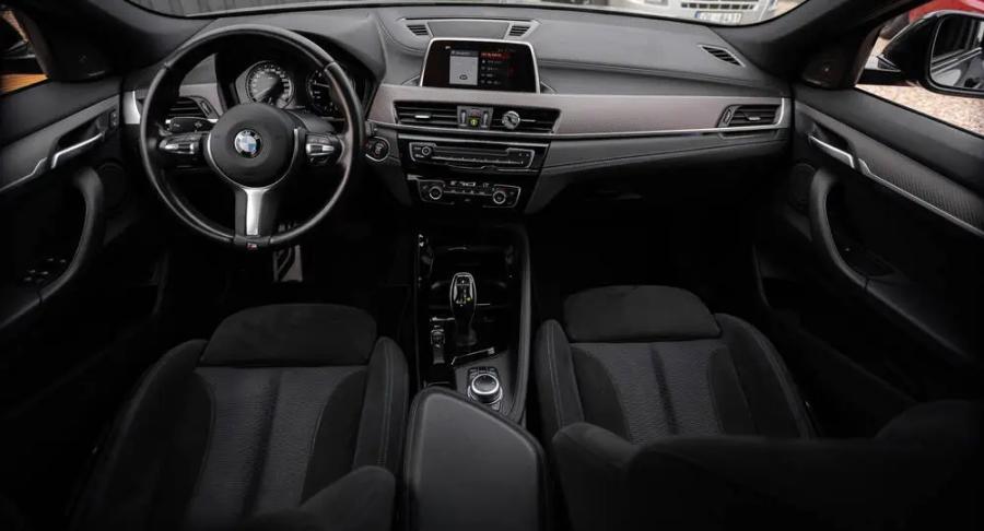 Grey BMW X2 2018 in Jelgava, with an engine capacity of 2.00 L and mileage of 224 thousand km for 17500 €, photo 12 on AUTOMOTO.COM.LV