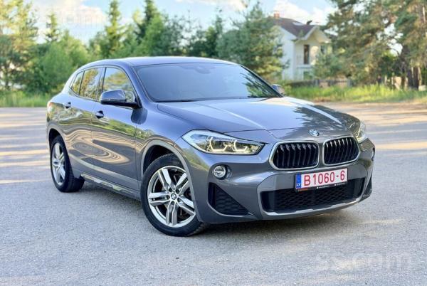 Grey BMW X2 2018 in Jurmala, with an engine capacity of 2.00 L and mileage of 164 thousand km for 17900 €, photo 3 on AUTOMOTO.COM.LV
