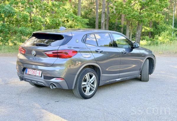 Grey BMW X2 2018 in Jurmala, with an engine capacity of 2.00 L and mileage of 164 thousand km for 17900 €, photo 4 on AUTOMOTO.COM.LV