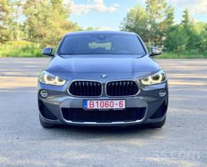 Grey BMW X2 2018 in Jurmala, with an engine capacity of 2.00 L and mileage of 164 thousand km for 17900 €, photo 6 on AUTOMOTO.COM.LV