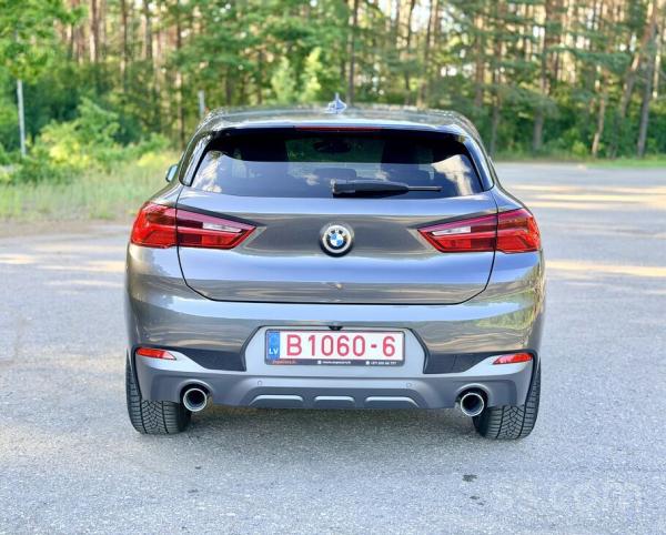Grey BMW X2 2018 in Jurmala, with an engine capacity of 2.00 L and mileage of 164 thousand km for 17900 €, photo 6 on AUTOMOTO.COM.LV