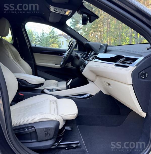 Grey BMW X2 2018 in Jurmala, with an engine capacity of 2.00 L and mileage of 164 thousand km for 17900 €, photo 10 on AUTOMOTO.COM.LV
