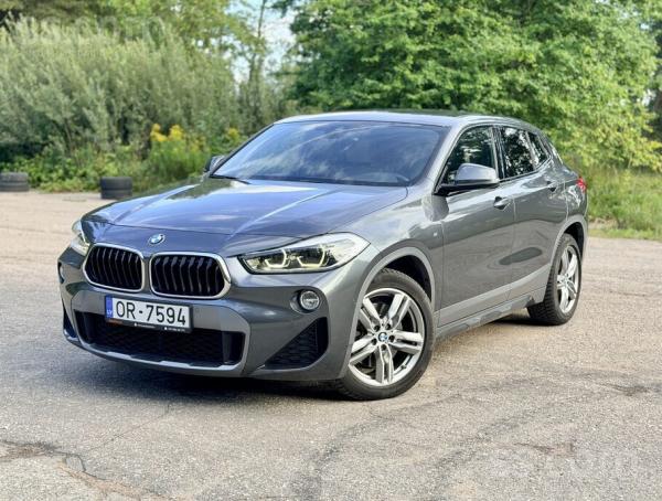 Pelēks BMW X2 2018 Jūrmala, ar dzinēja tilpumu 2.00 L un nobraukumu 164 tūkst. km par 17500 €, foto 1 vietnē AUTOMOTO.COM.LV