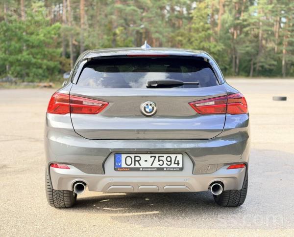 Pelēks BMW X2 2018 Jūrmala, ar dzinēja tilpumu 2.00 L un nobraukumu 164 tūkst. km par 17500 €, foto 7 vietnē AUTOMOTO.COM.LV