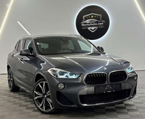 Pelēks BMW X2 2018 Marijampole, ar dzinēja tilpumu 1.50 L un nobraukumu 120 tūkst. km par 15500 €, foto 1 vietnē AUTOMOTO.COM.LV