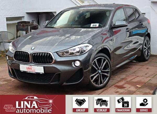 Grey BMW X2 2019 in Kaunas, with an engine capacity of 1.50 L and mileage of 85 thousand km for 25274 €, photo 1 on AUTOMOTO.COM.LV