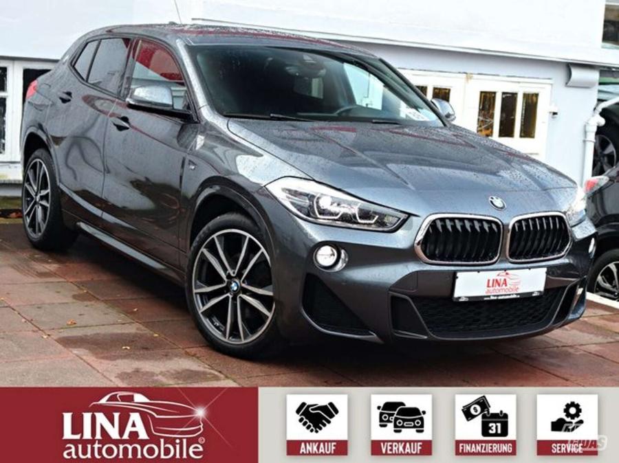 Grey BMW X2 2019 in Kaunas, with an engine capacity of 1.50 L and mileage of 85 thousand km for 25274 €, photo 4 on AUTOMOTO.COM.LV