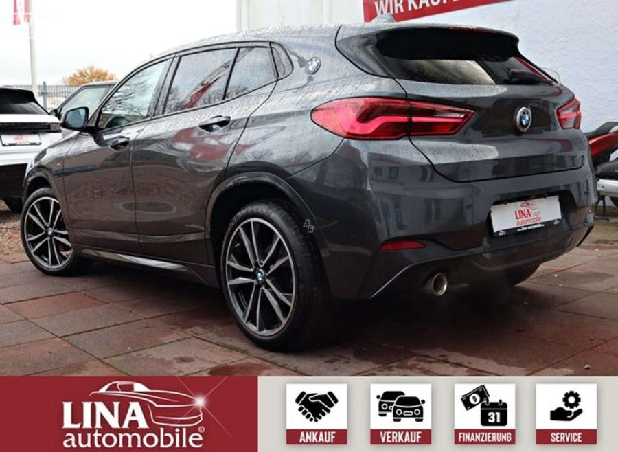 Grey BMW X2 2019 in Kaunas, with an engine capacity of 1.50 L and mileage of 85 thousand km for 25274 €, photo 8 on AUTOMOTO.COM.LV