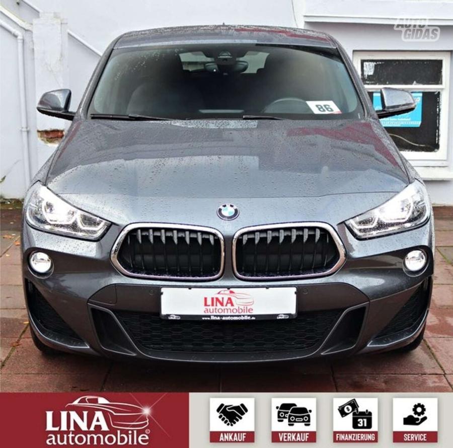 Grey BMW X2 2019 in Kaunas, with an engine capacity of 1.50 L and mileage of 85 thousand km for 25274 €, photo 11 on AUTOMOTO.COM.LV