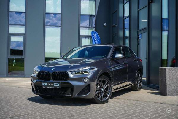 Grey BMW X2 2019 in Kaunas, with an engine capacity of 2.00 L and mileage of 136 thousand km for 19950 €, photo 2 on AUTOMOTO.COM.LV