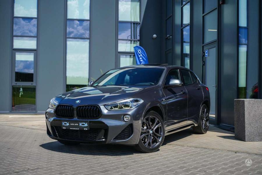 Pelēks BMW X2 2019 Kauņa, ar dzinēja tilpumu 2.00 L un nobraukumu 136 tūkst. km par 19950 €, foto 3 vietnē AUTOMOTO.COM.LV