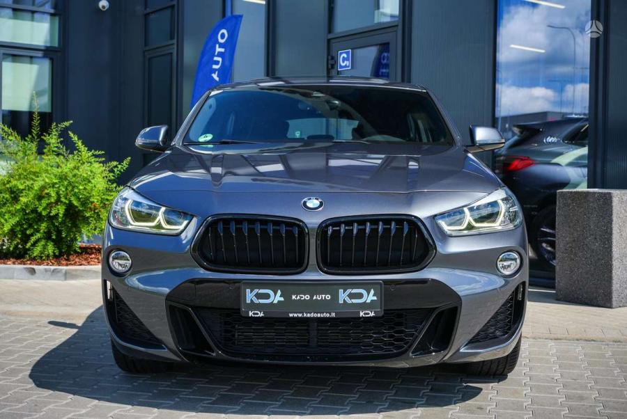 Pelēks BMW X2 2019 Kauņa, ar dzinēja tilpumu 2.00 L un nobraukumu 136 tūkst. km par 19950 €, foto 5 vietnē AUTOMOTO.COM.LV