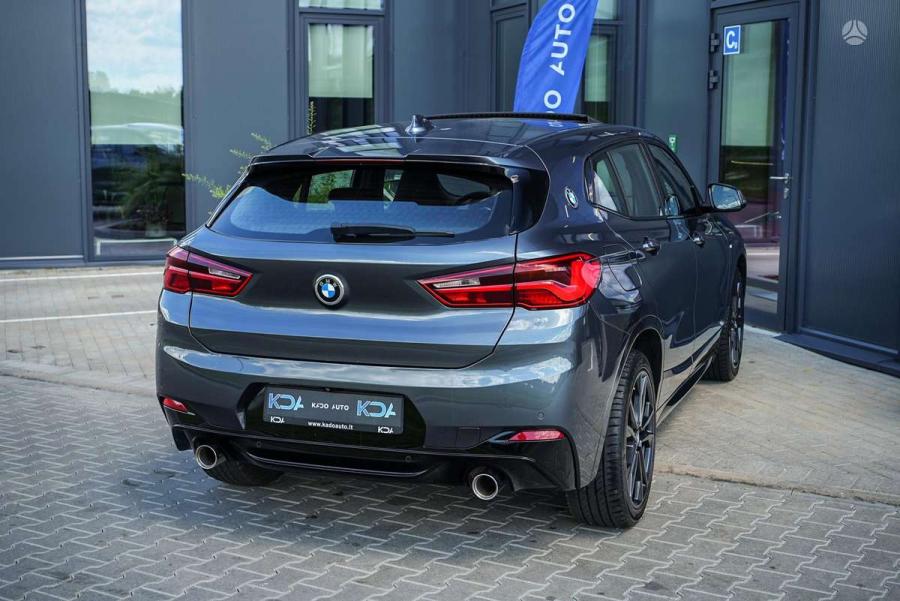 Pelēks BMW X2 2019 Kauņa, ar dzinēja tilpumu 2.00 L un nobraukumu 136 tūkst. km par 19950 €, foto 13 vietnē AUTOMOTO.COM.LV