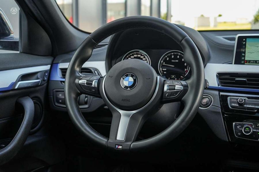 Pelēks BMW X2 2019 Kauņa, ar dzinēja tilpumu 2.00 L un nobraukumu 136 tūkst. km par 19950 €, foto 19 vietnē AUTOMOTO.COM.LV