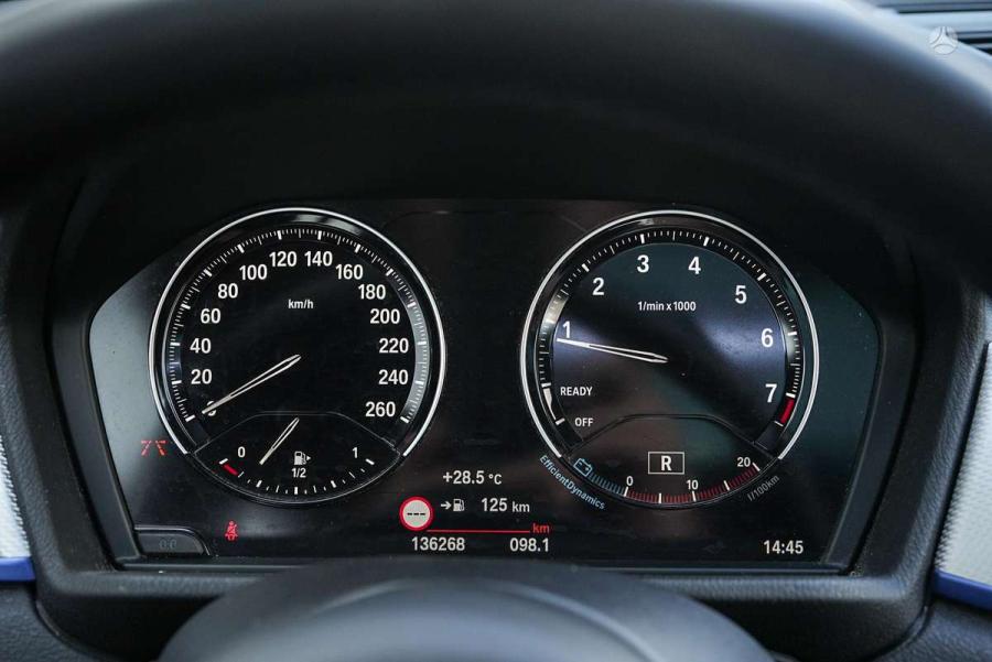Pelēks BMW X2 2019 Kauņa, ar dzinēja tilpumu 2.00 L un nobraukumu 136 tūkst. km par 19950 €, foto 28 vietnē AUTOMOTO.COM.LV