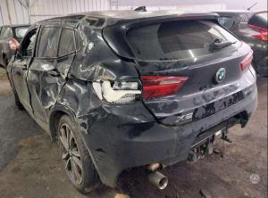 Grey BMW X2 2020 in Taurage, with an engine capacity of 2.00 L and mileage of 80 thousand km for 5600 €, photo 5 on AUTOMOTO.COM.LV