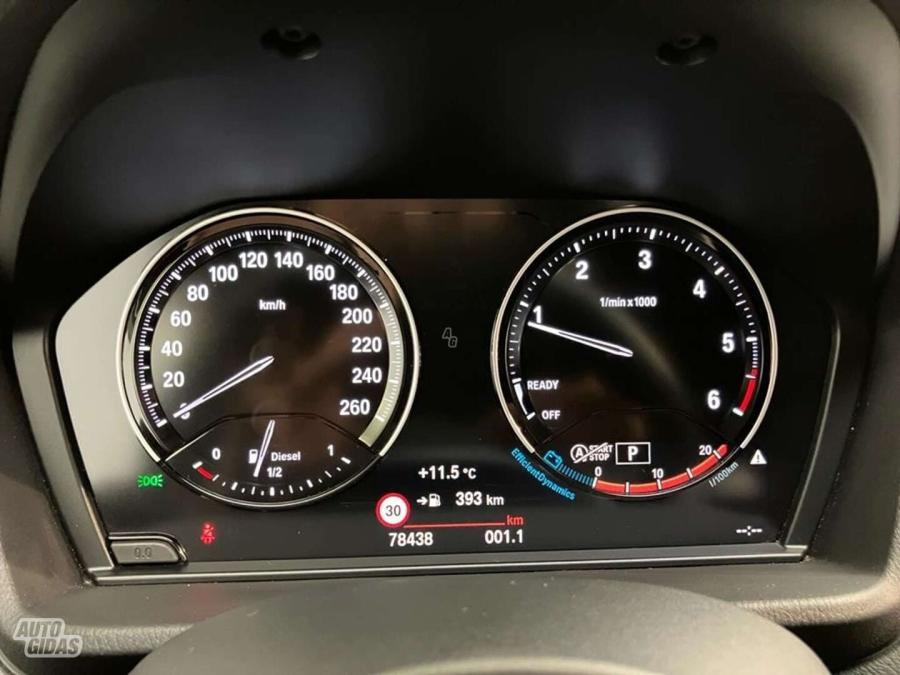 Grey BMW X2 2021 in Kaunas, with an engine capacity of 2.00 L and mileage of 79 thousand km for 33011 €, photo 12 on AUTOMOTO.COM.LV