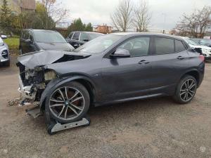 Grey BMW X2 2021 in Panevezys, with an engine capacity of 2.00 L and mileage of 32 thousand km for 6900 €, photo 19 on AUTOMOTO.COM.LV