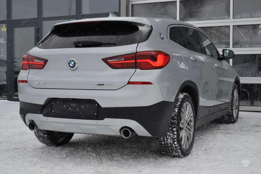 Grey BMW X2 2021 in Vilnius, with an engine capacity of 2.00 L and mileage of 68 thousand km for 17000 €, photo 10 on AUTOMOTO.COM.LV