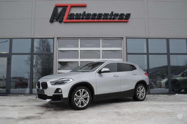 Grey BMW X2 2021 in Vilnius, with an engine capacity of 2.00 L and mileage of 68 thousand km for 18000 €, photo 1 on AUTOMOTO.COM.LV