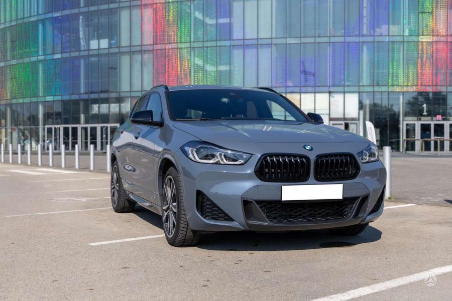 Pelēks BMW X2 2022 Viļņa, ar dzinēja tilpumu 1.50 L un nobraukumu 76 tūkst. km par 26999 €, foto 7 vietnē AUTOMOTO.COM.LV