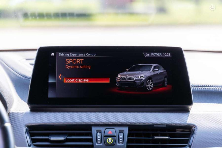 Pelēks BMW X2 2022 Viļņa, ar dzinēja tilpumu 1.50 L un nobraukumu 76 tūkst. km par 26999 €, foto 22 vietnē AUTOMOTO.COM.LV