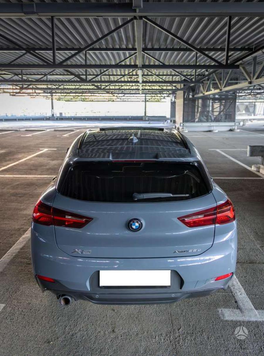 Pelēks BMW X2 2022 Viļņa, ar dzinēja tilpumu 1.50 L un nobraukumu 76 tūkst. km par 26999 €, foto 48 vietnē AUTOMOTO.COM.LV