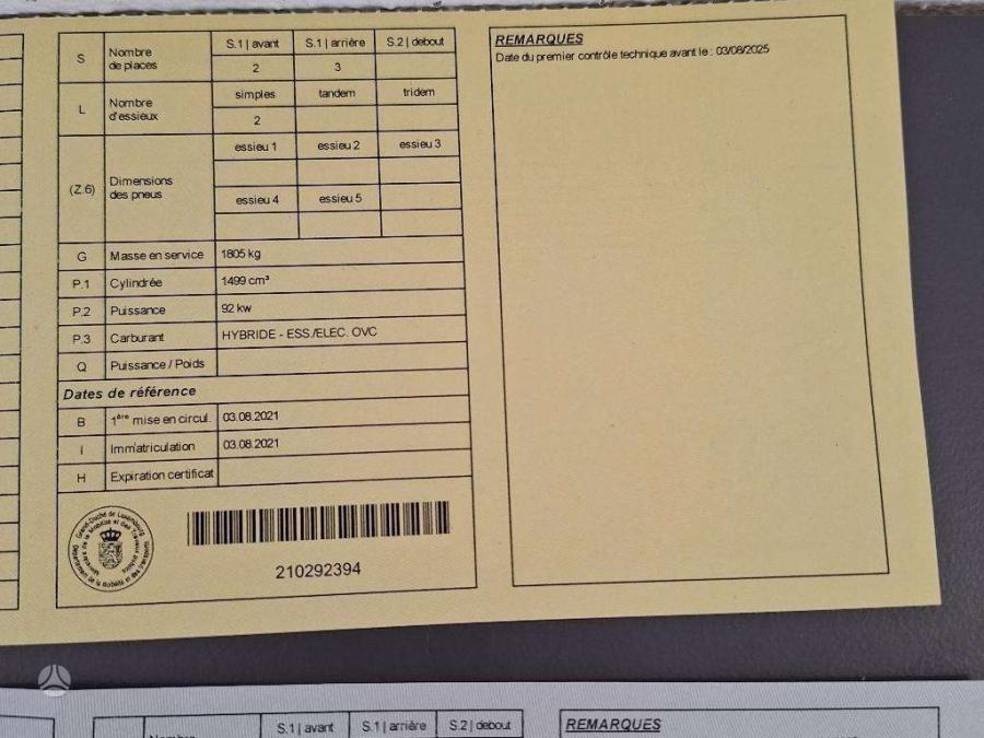 Серый БМВ X2 2022 в Вильнюс, объемом двигателя 1.50 л и пробегом 37 тыс. км за 27999 €, фото 26 на AUTOMOTO.COM.LV