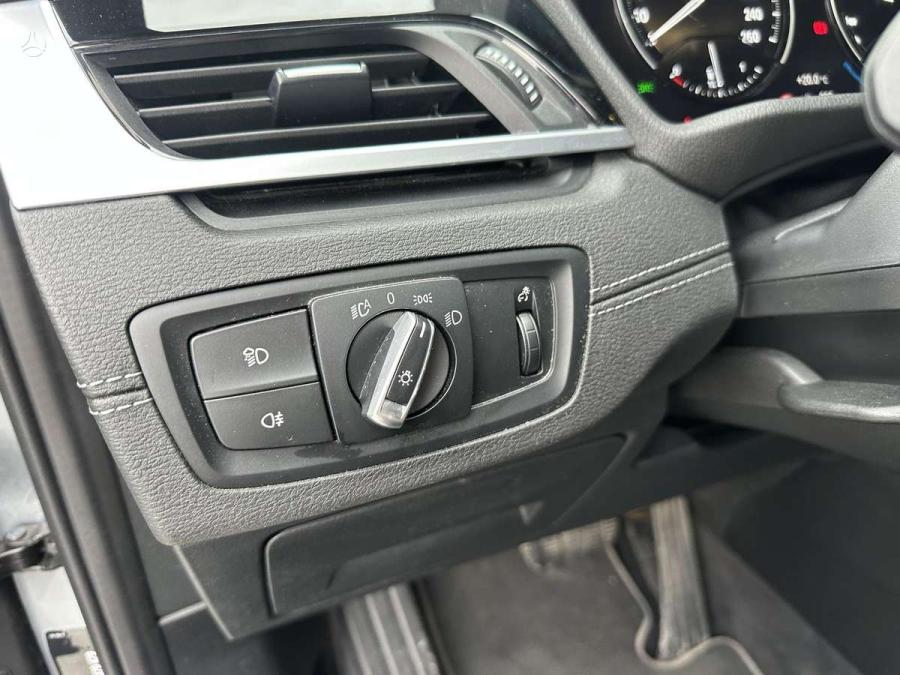 Grey BMW X2 2023 in Kaunas, with an engine capacity of 1.50 L and mileage of 64 thousand km for 27500 €, photo 30 on AUTOMOTO.COM.LV