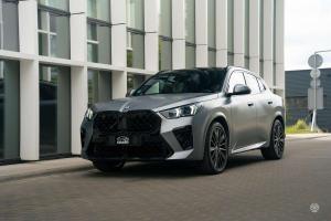 Grey BMW X2 2024 in Vilnius, with an engine capacity of 2.00 L and mileage of 58 thousand km for 44990 €, photo 5 on AUTOMOTO.COM.LV