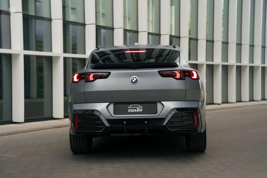 Grey BMW X2 2024 in Vilnius, with an engine capacity of 2.00 L and mileage of 58 thousand km for 44990 €, photo 8 on AUTOMOTO.COM.LV