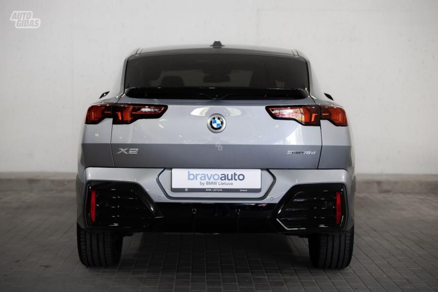 Grey BMW X2 2024 in Vilnius, with an engine capacity of 2.00 L and mileage of 14 thousand km for 39991 €, photo 13 on AUTOMOTO.COM.LV