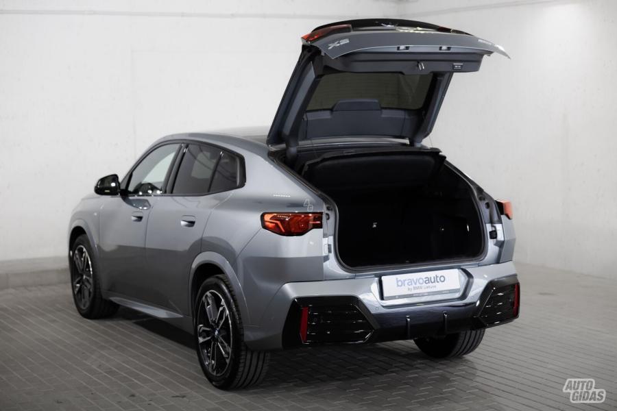 Grey BMW X2 2024 in Vilnius, with an engine capacity of 2.00 L and mileage of 14 thousand km for 39991 €, photo 35 on AUTOMOTO.COM.LV