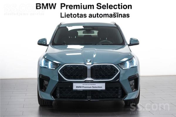 Grey BMW X2 2025 in Riga, with an engine capacity of 2.00 L and mileage of 44 thousand km for 42500 €, photo 6 on AUTOMOTO.COM.LV