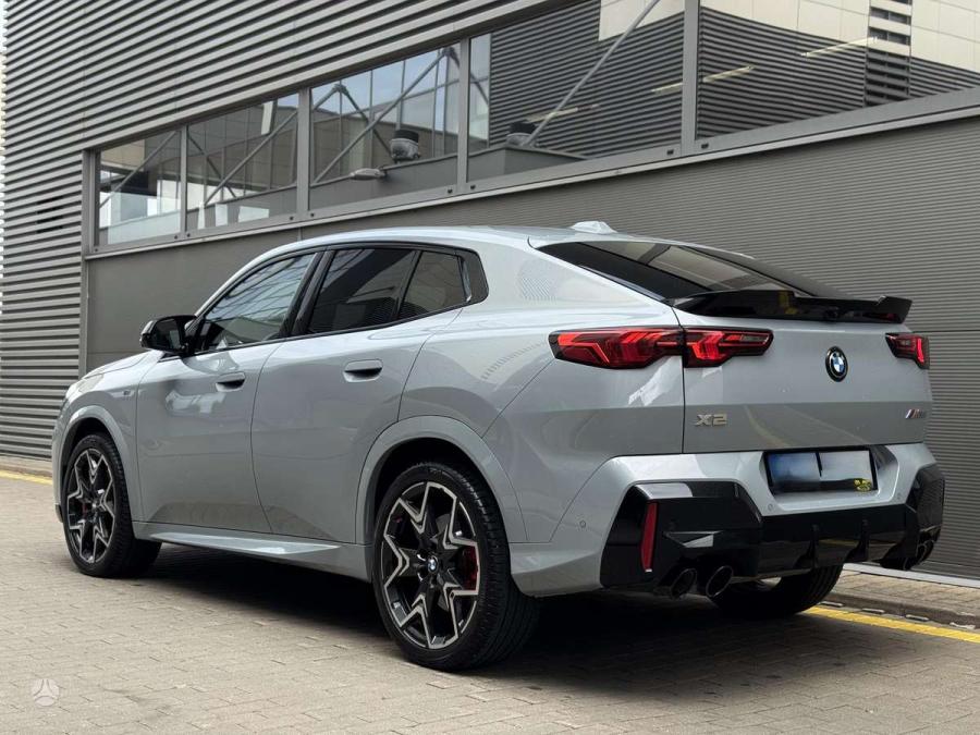 Grey BMW X2 2025 in Vilnius, with an engine capacity of 2.00 L and mileage of 29 thousand km for 48222 €, photo 5 on AUTOMOTO.COM.LV