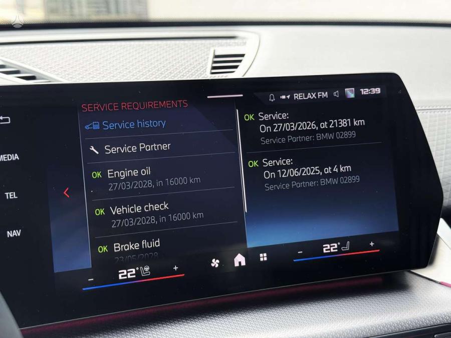 Grey BMW X2 2025 in Vilnius, with an engine capacity of 2.00 L and mileage of 29 thousand km for 48222 €, photo 37 on AUTOMOTO.COM.LV